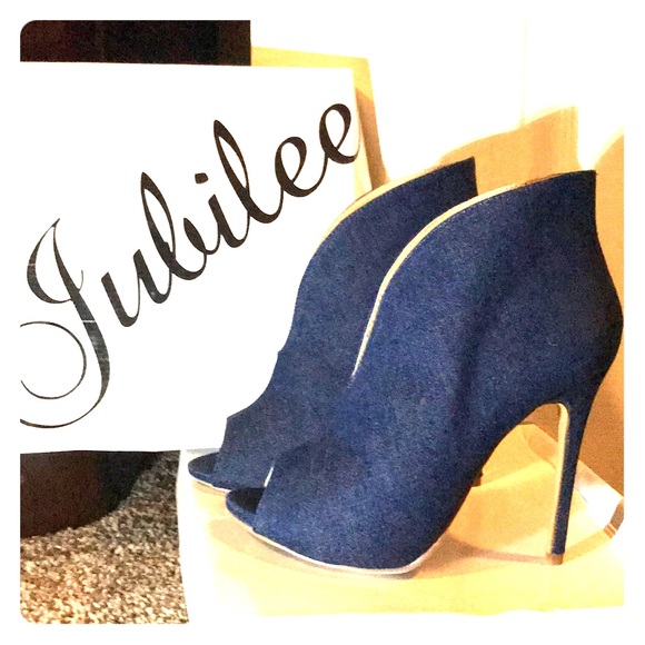 Shoes | Denim Heels | Poshmark